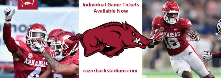 Arkansas Razorbacks Football Tickets | Razorback Stadium in Fayetteville